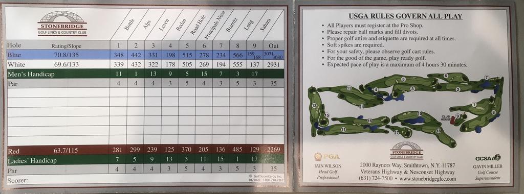 Stonebridge Golf Links & Country Club - Course Profile | Course Database