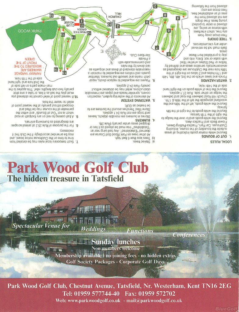 Park Wood Golf Club - Course Profile | Course Database