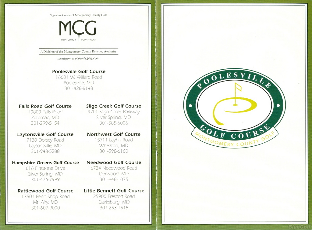 Poolesville Golf Course - Course Profile | Course Database