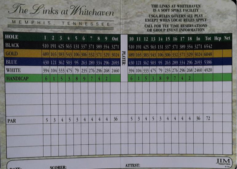 The Links at Whitehaven - Course Profile | Course Database