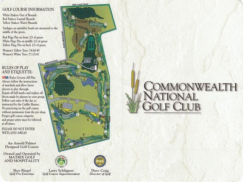 Commonwealth National Golf Club - Course Profile | Course Database