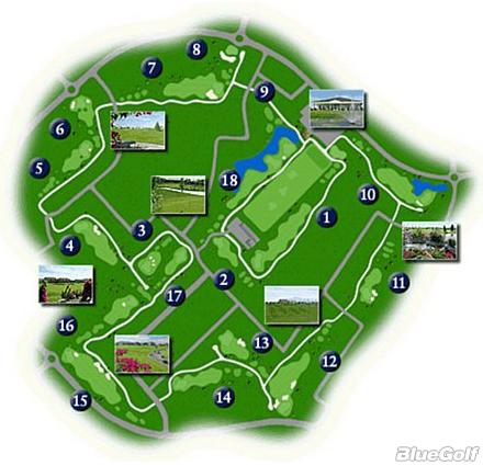 Augusta Ranch Golf Club - Layout Map | JGAA