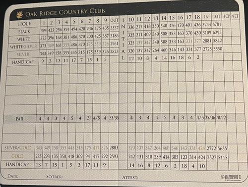 Oak Ridge Country Club - Course Profile | Minnesota PGA