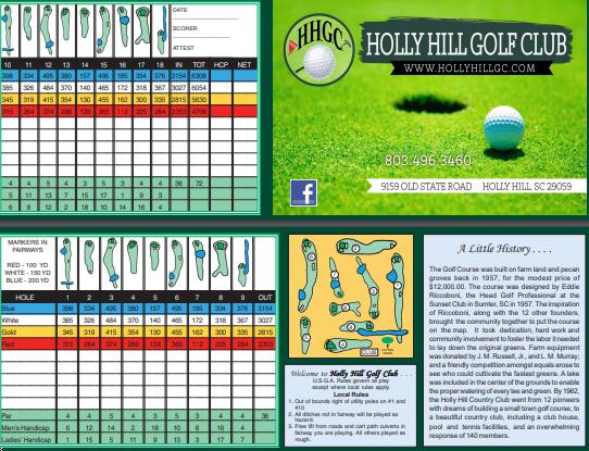 Holly Hill Golf Club - Course Profile | Course Database