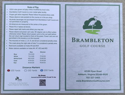 Brambleton Regional Golf Course - Course Profile | Course Database
