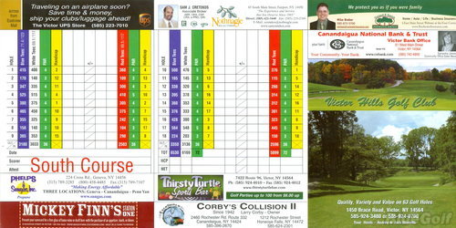 Victor Hills Country Club - South - Course Profile | Course Database
