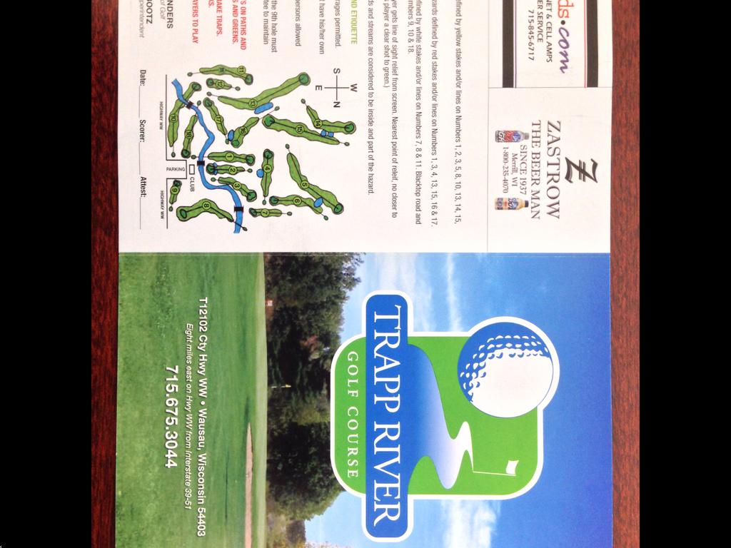 Trapp River Golf Course - Course Profile | Course Database