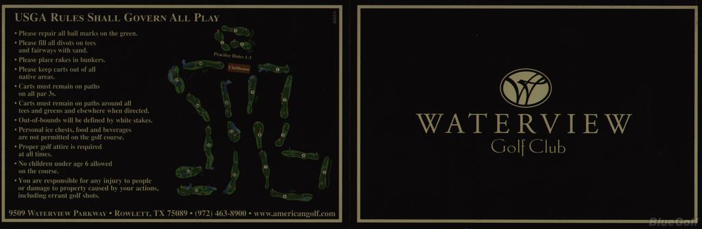 Waterview Golf Club - Course Profile | Course Database