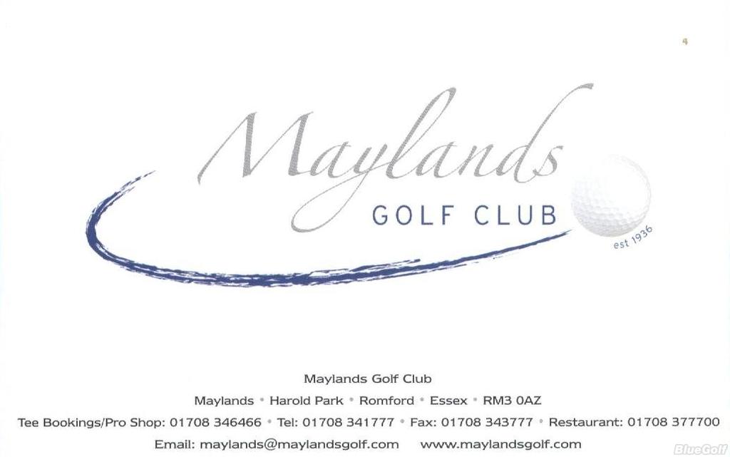 Maylands Golf & Country Club - Course Profile | Course Database