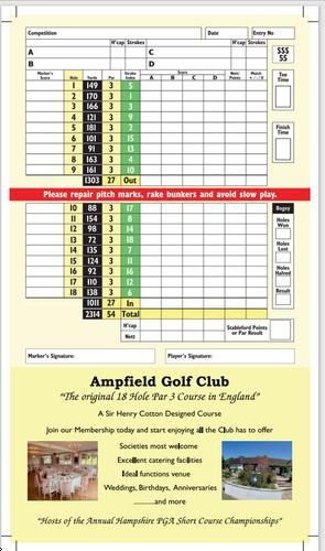 Ampfield Golf and Country Club - Course Profile | Course Database