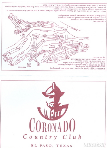 Coronado Country Club - Course Profile | Course Database