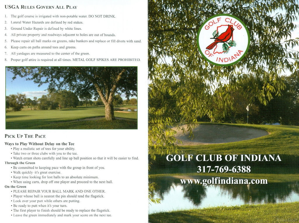 Golf Club of Indiana, The - Course Profile | Course Database