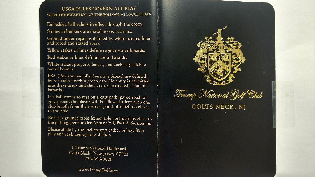 Trump National Golf Club - Colts Neck - Course Profile | Course Database