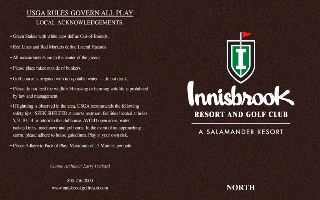 The Innisbrook Resort - North - Course Profile | Course Database