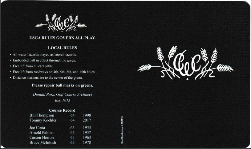 Woodhill Country Club - Course Profile | Course Database