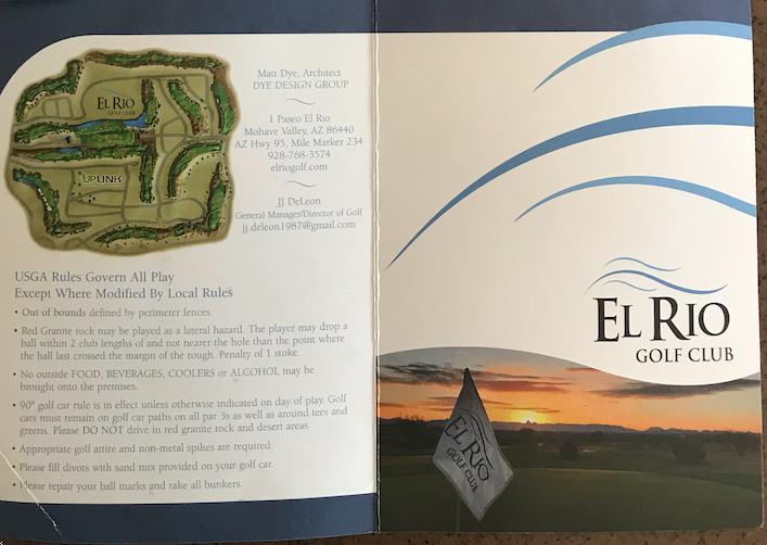 El Rio Golf Club (Mohave Valley) - Course Profile | Course Database