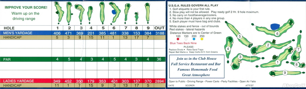 Hickory Grove Golf & Country Club - Course Profile | Course Database