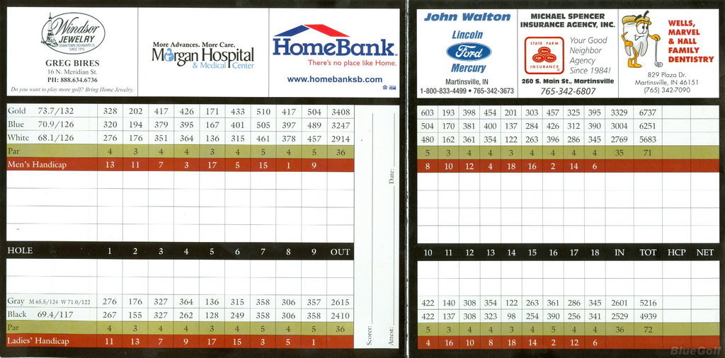 Foxcliff Golf Club - Course Profile | Course Database