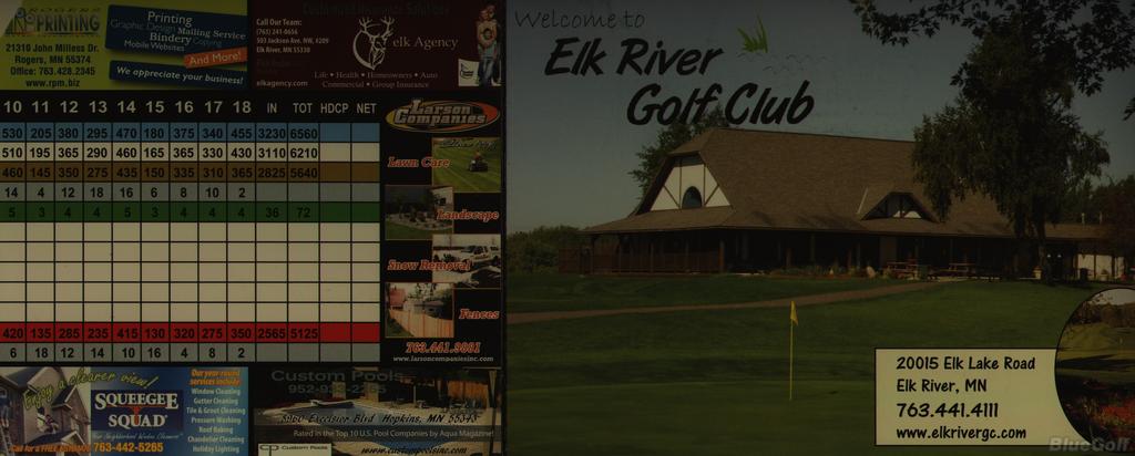 Elk River Golf Course - Course Profile | Course Database