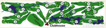 Pleasant Valley Golf Club - Layout Map | Course Database