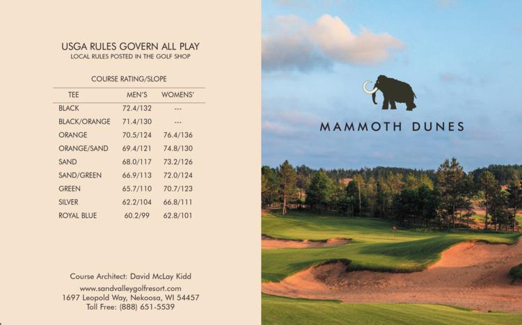 Sand Valley Resort-Mammoth Dunes - Course Profile | Course Database