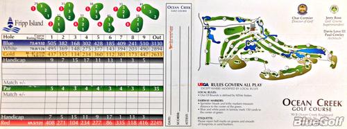 Ocean Creek Golf Course - Course Profile | Course Database