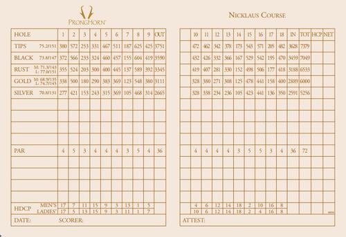The Club at Pronghorn - Nicklaus - Course Profile | Course Database
