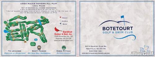 Botetourt Golf and Swim Club - Course Profile | Course Database