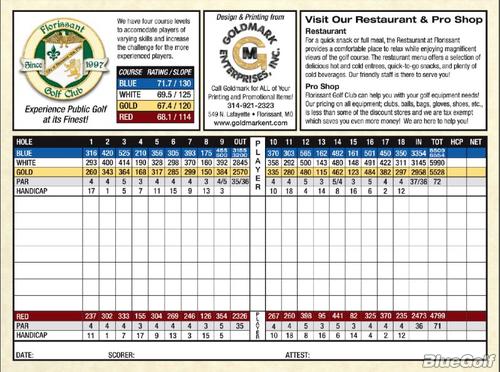 Florissant Golf Club - Course Profile | Course Database