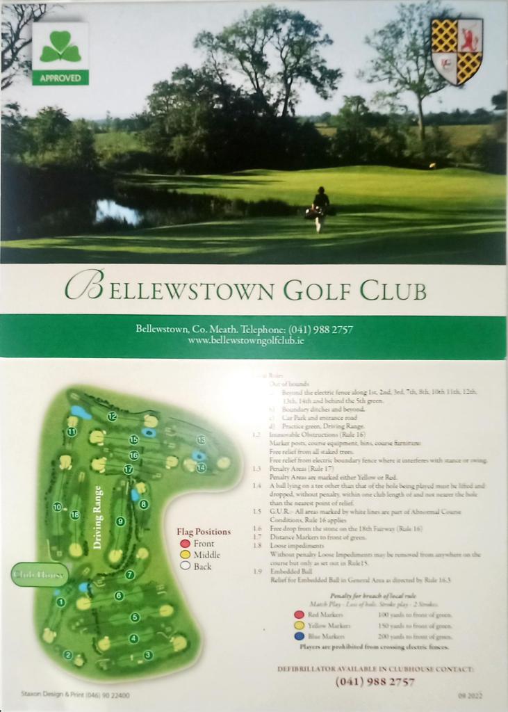 Bellewstown Golf Course - Course Profile | Course Database