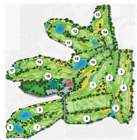 Somerby Golf Club - Layout Map | Course Database