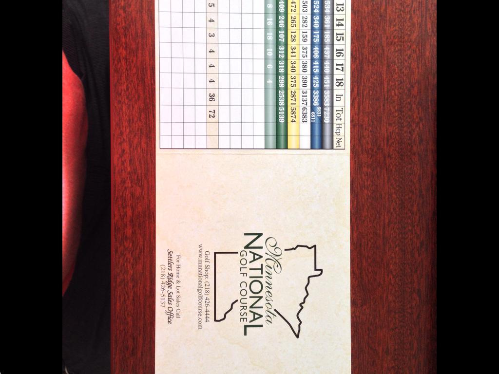 Minnesota National Golf Course - Course Profile | Course Database