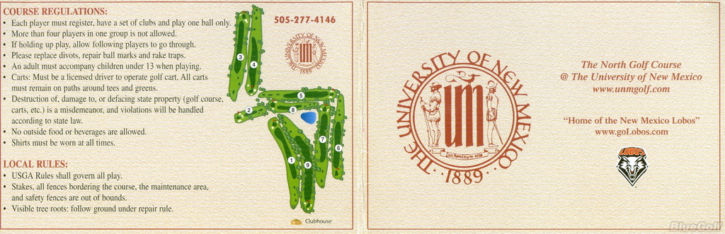 University of New Mexico North Course - Course Profile | Course Database