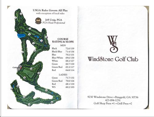 Windstone Golf Club - Course Profile | Course Database