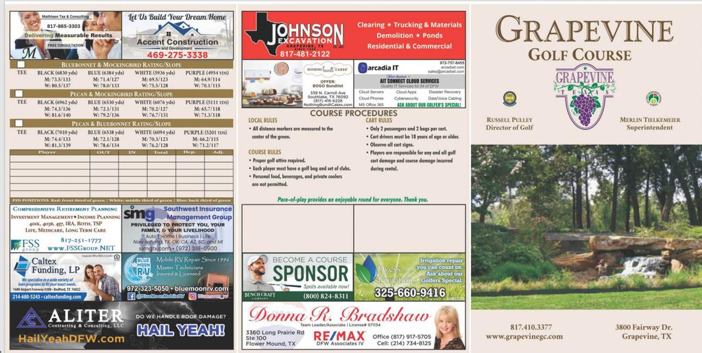 Grapevine Golf Course - M/B - Course Profile | Course Database