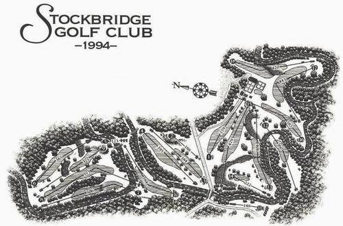 Stockbridge Golf Club - Layout Map | Course Database
