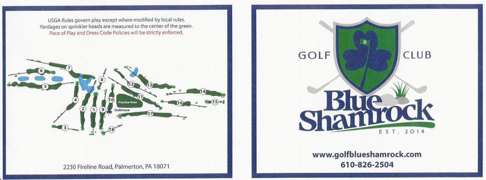 Blue Shamrock Golf Club - Course Profile | Course Database