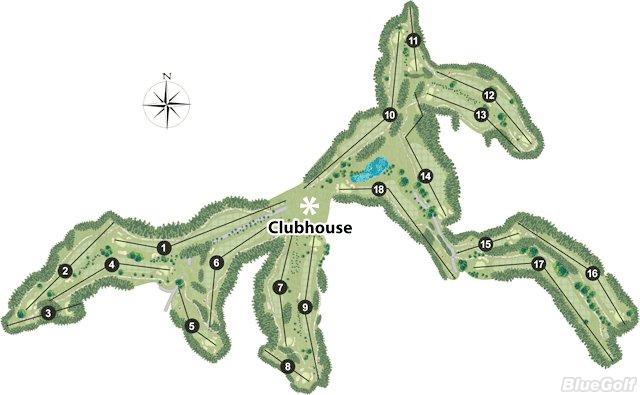 De Laveaga GC - Layout Map | Course Database