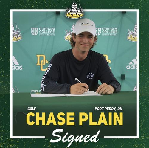 Durham JGT | Congratulations Chase Plain