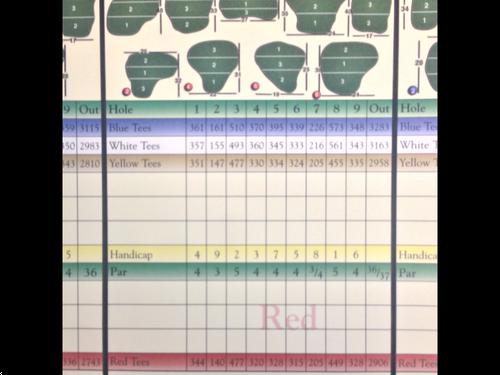 Fox Hills Golf Resort - Red/White - Course Profile | Course Database