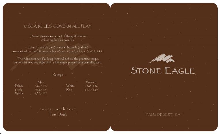 Stone Eagle Golf Club - Course Profile | Course Database