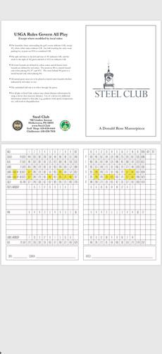 Steel Club Championship Course - Course Profile | Course Database