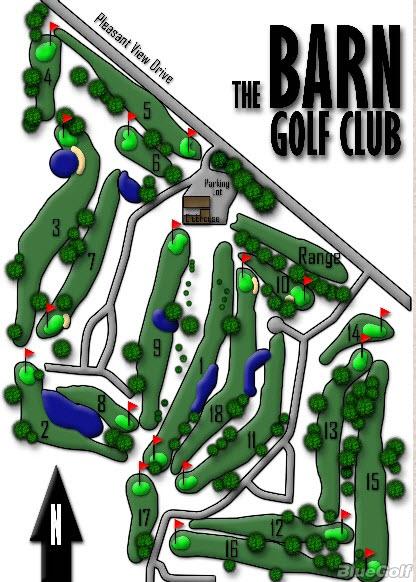 Barn Golf Club - Layout Map | Course Database