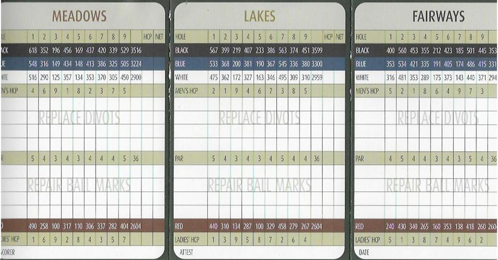 Centennial Golf Course - Meadows - Course Profile | Course Database