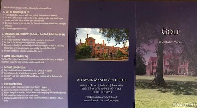 Aldwark Manor Golf Club - Course Profile | Course Database