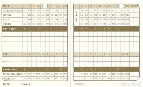 Spring Hill Golf Club - Course Profile | Course Database