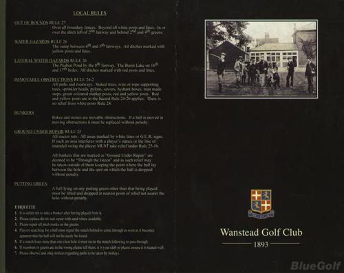 Wanstead Golf Club - Course Profile | Course Database