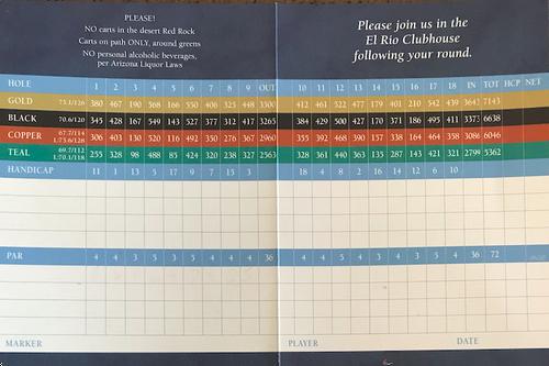 El Rio Golf Club (Mohave Valley) - Course Profile | Course Database