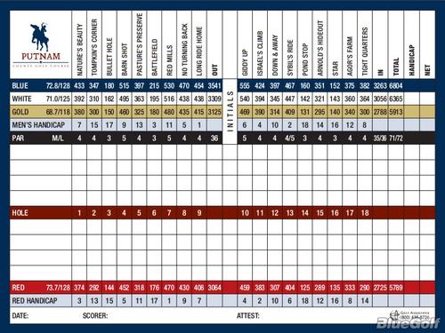 Putnam National Golf Club - Course Profile | Course Database