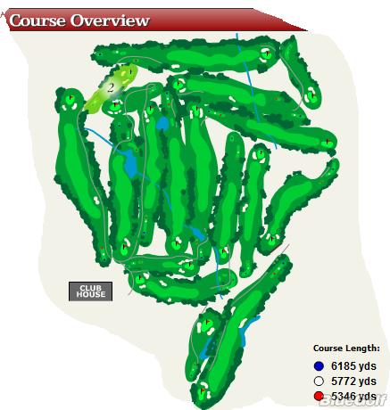 Stowe Country Club - Layout Map | Course Database